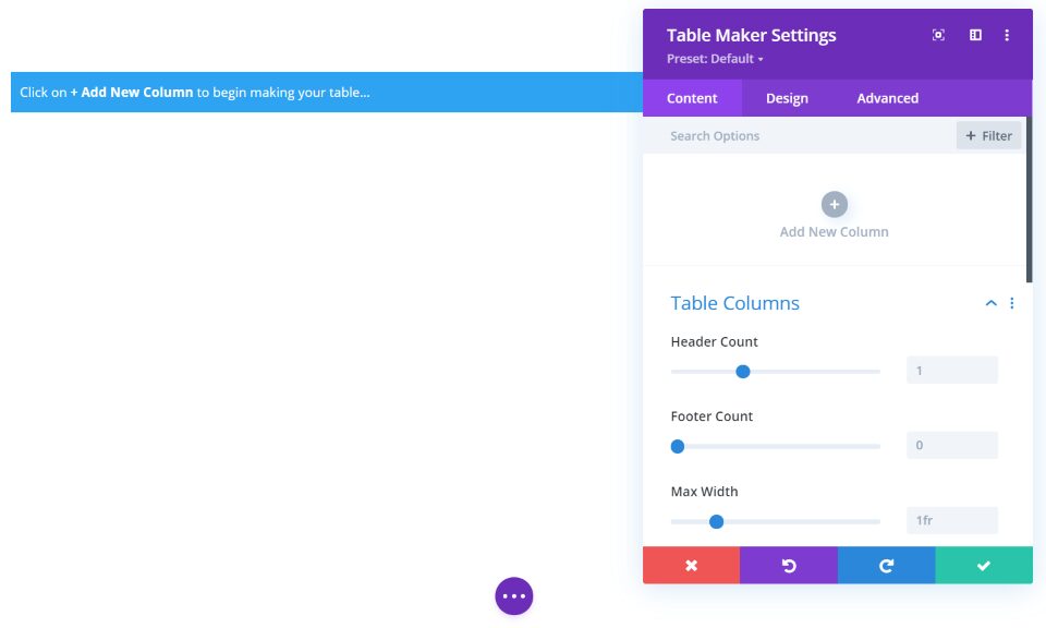 Divi Plugin Highlight: Table Maker - Ask the Egghead, Inc. | A Full ...