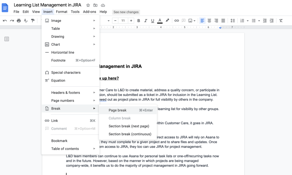 How To Add A Page In Google Docs And 9 Other Great Tips Ask The