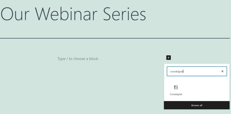 How To Use The Wordpress Crowdsignal Embed Block Ask The Egghead Inc