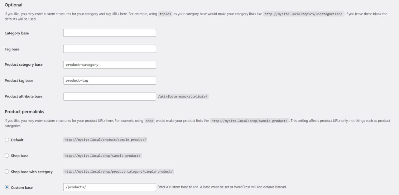 WooCommerce Permalinks: Best Practices for Shops and Products - Ask the ...