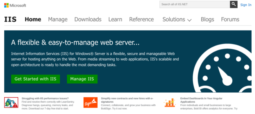 What Is Microsoft IIS Web Server Software? - Ask the Egghead, Inc.