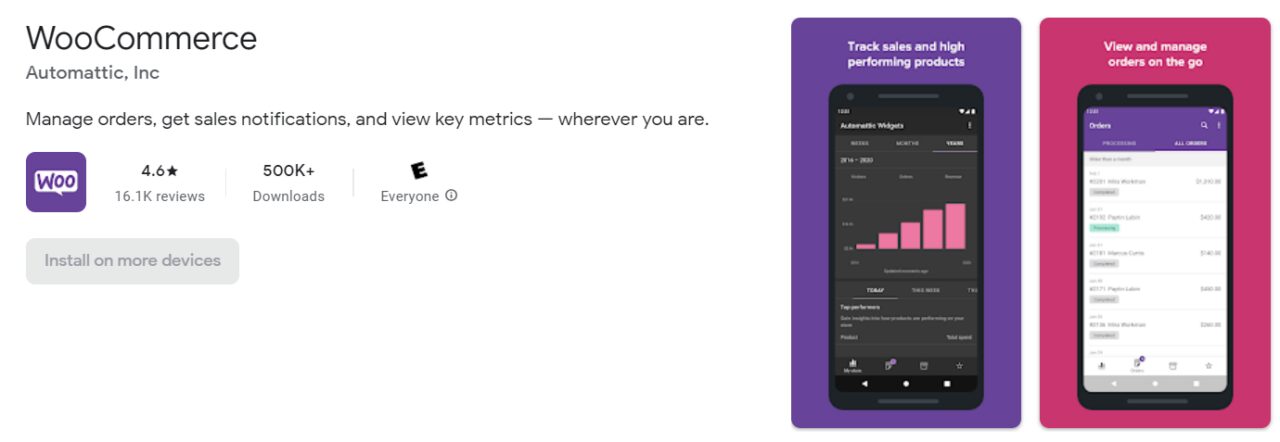 How To Use The Woocommerce Mobile App To Manage Your Shops Ask The Egghead Inc